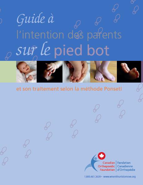 Le pied bot - Fondation Canadienne d'Orthopédie : Fondation Canadienne ...