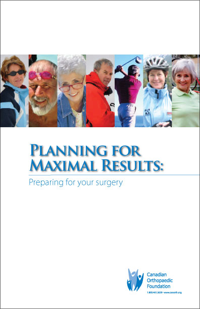 Hip Replacement - Canadian Orthopaedic Foundation : Canadian ...